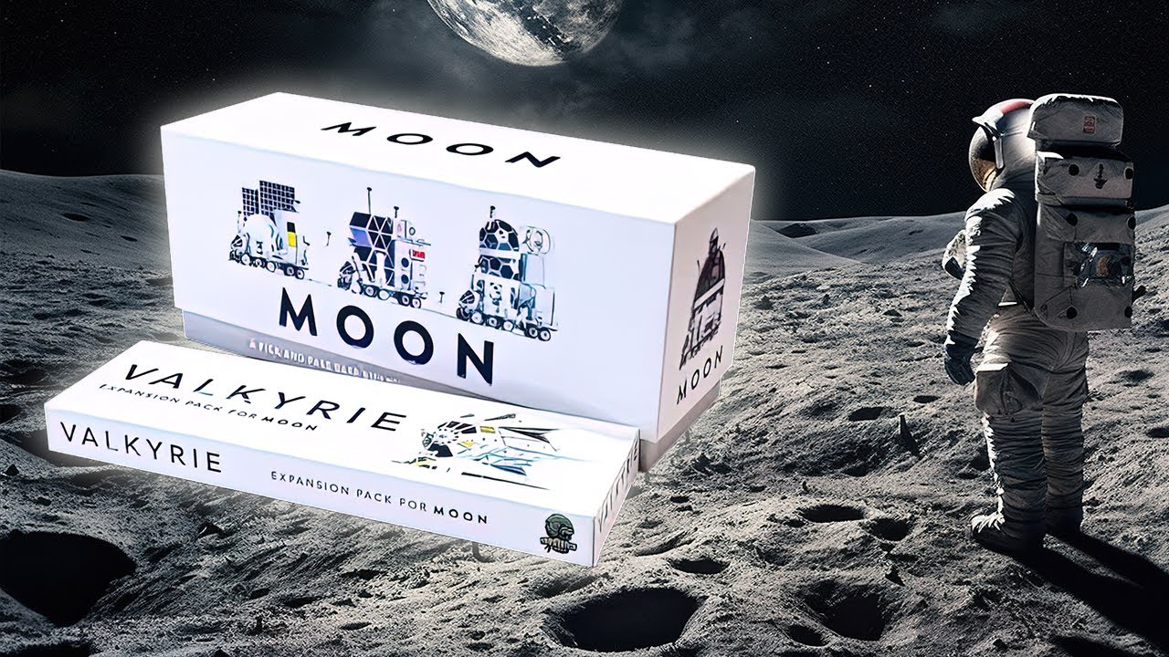 Moon Board Game Deluxe Edition with Valkyrie Expansion - Unboxed! - YouTube
