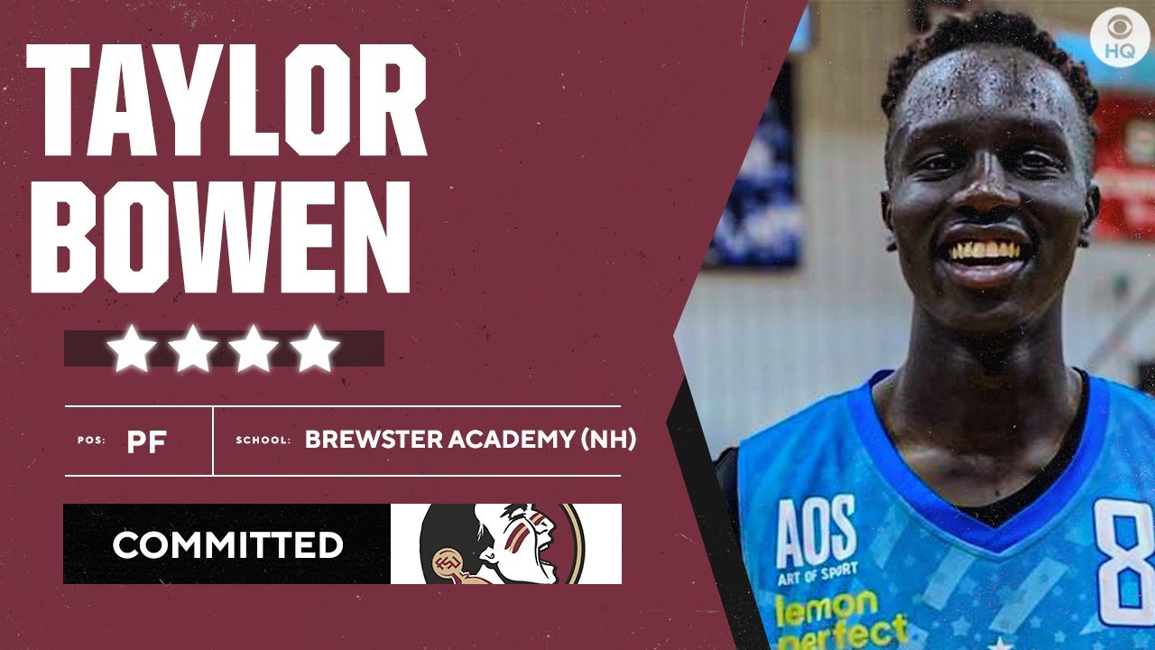 4-Star Power Forward Taylor Bowen COMMITS To Florida State | CBS Sports ...