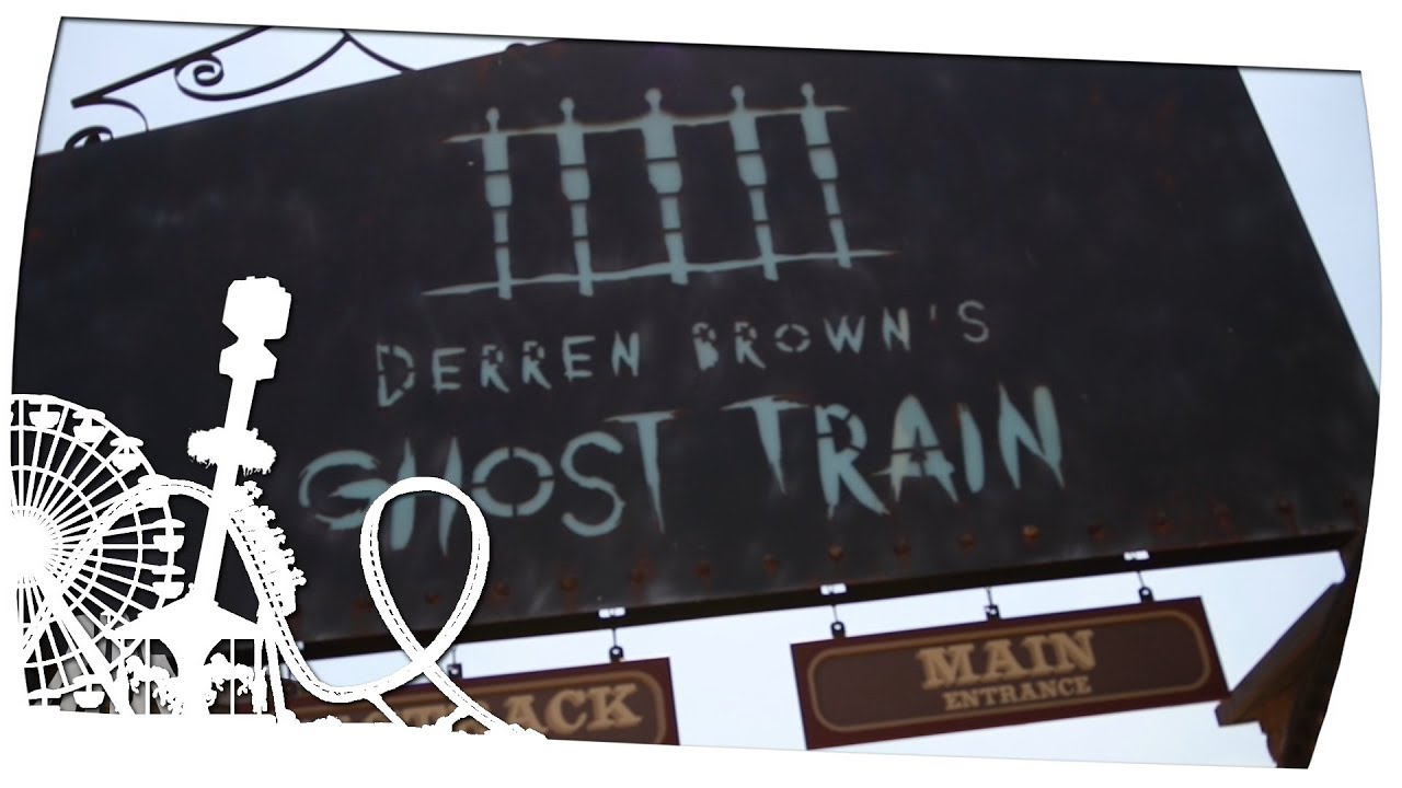 Derren Brown's Ghost Train - Thorpe Park - Ride Review - YouTube