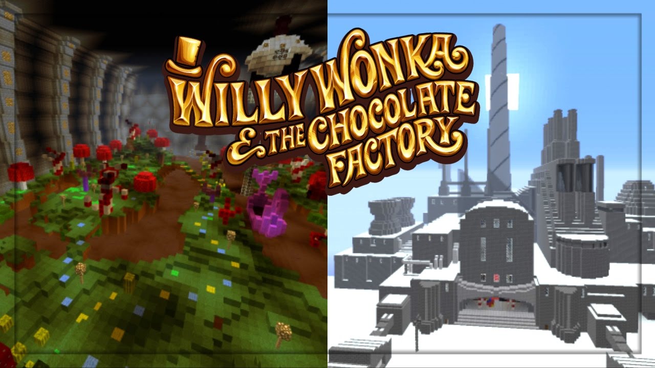 WILLY WONKA AND THE CHOCOLATE FACTORY IN MINECRAFT! - YouTube