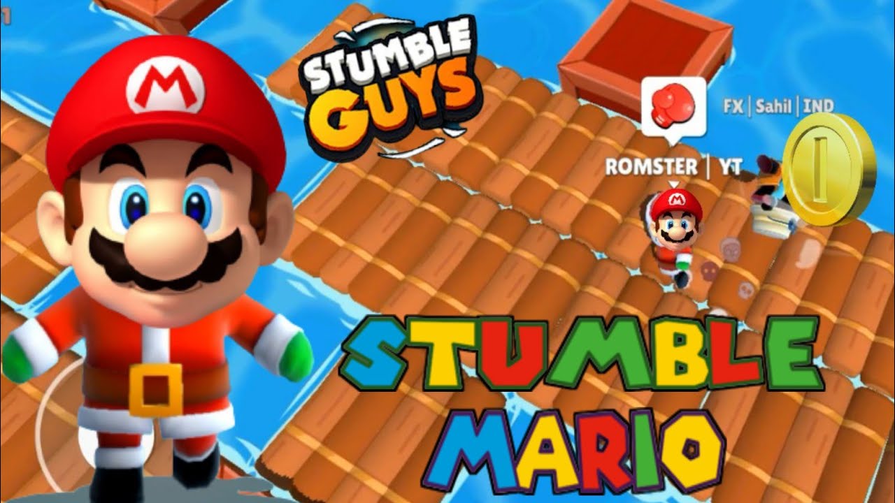 Super Mario version🥸🍄| Stumble guys - YouTube