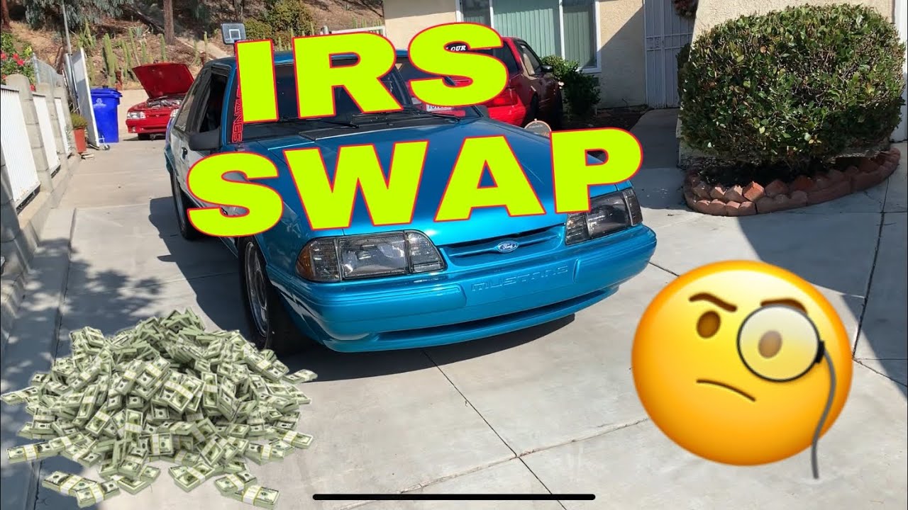 FOXBODY IRS SWAP PART 1 OF 3 - YouTube