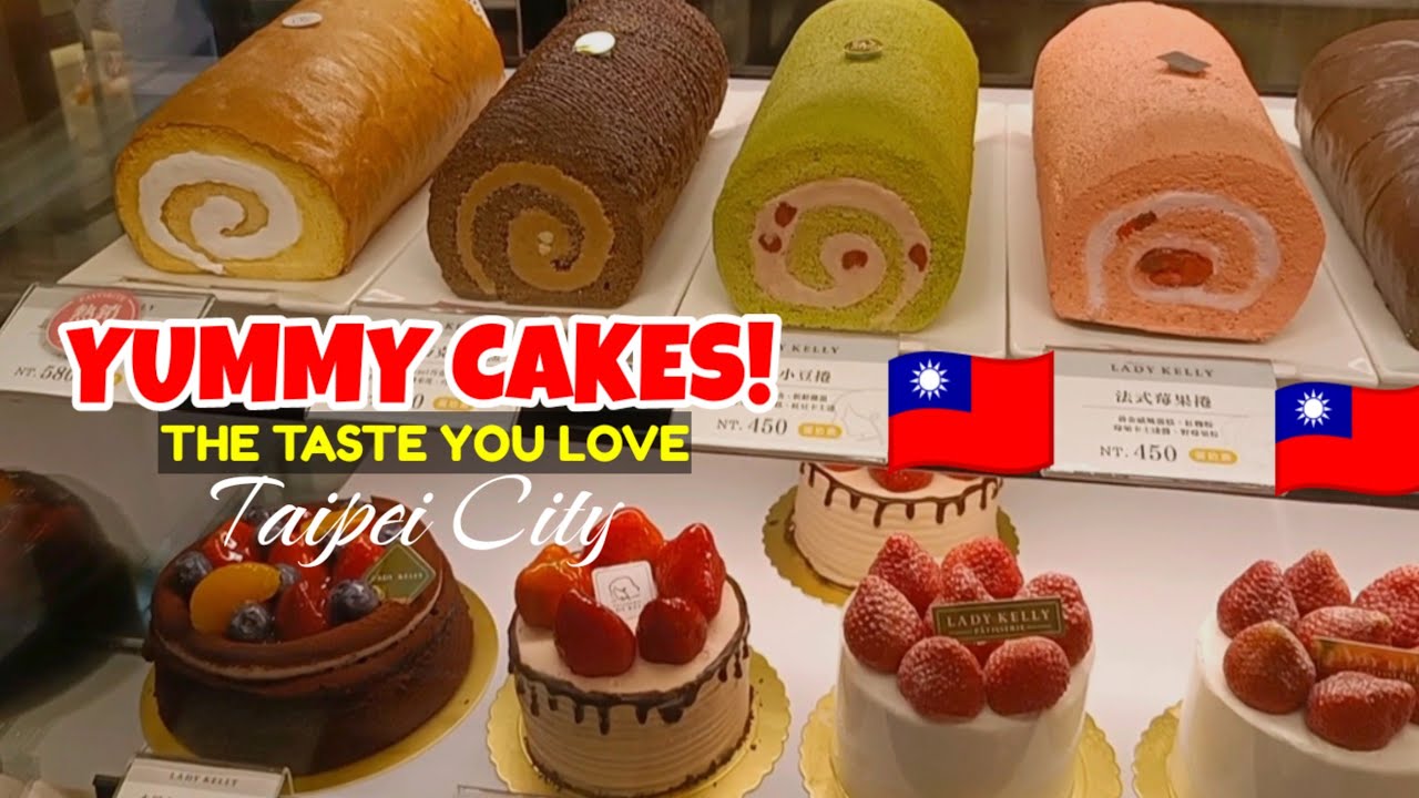 TAIWAN CAKES WITH VARIETY FLAVOR | YUMMY DESSERT | @JOHONA - YouTube
