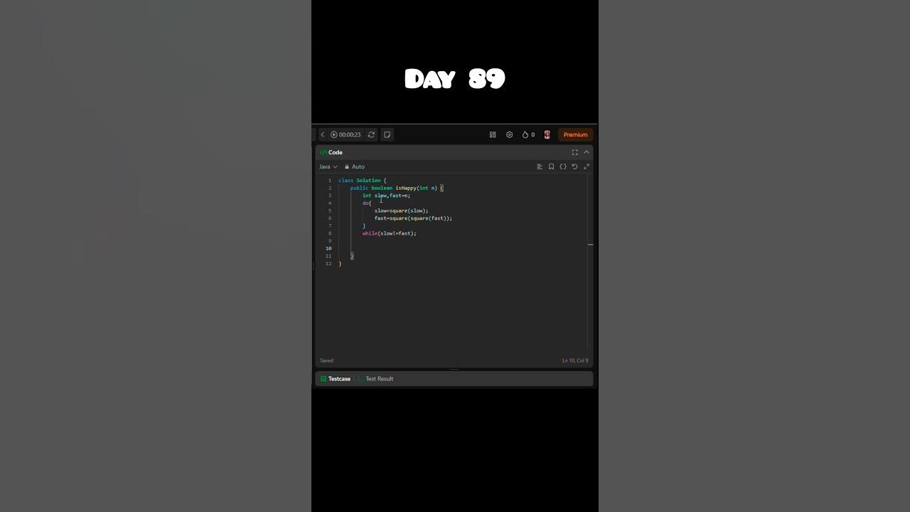 LeetCode 89 | Happy Numbers #javaprogramming #100daysofcoding - YouTube LeetCode 89 | Happy Numbers #javaprogramming #100daysofcoding - YouTube