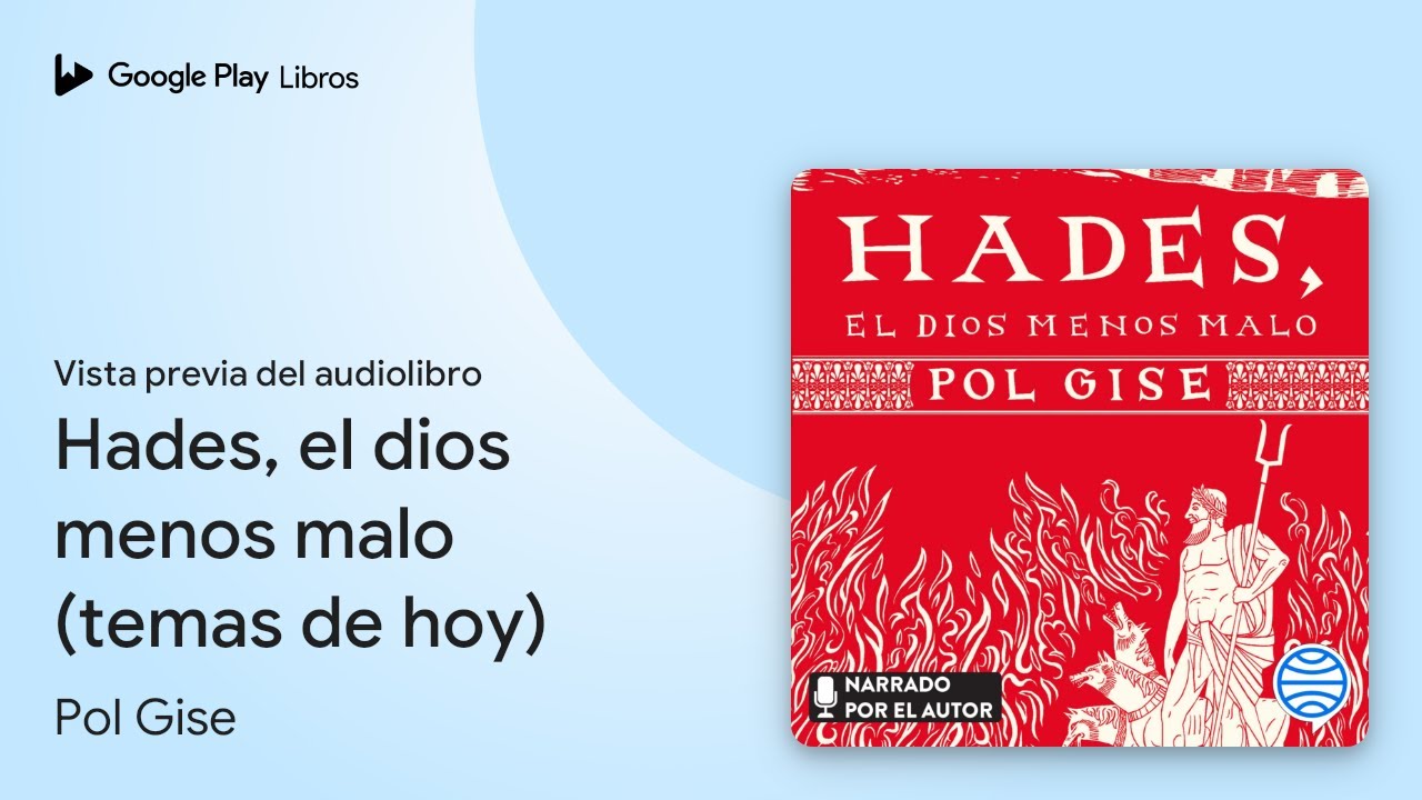 Hades, el dios menos malo (temas de hoy) de Pol Gise · Vista previa del ...