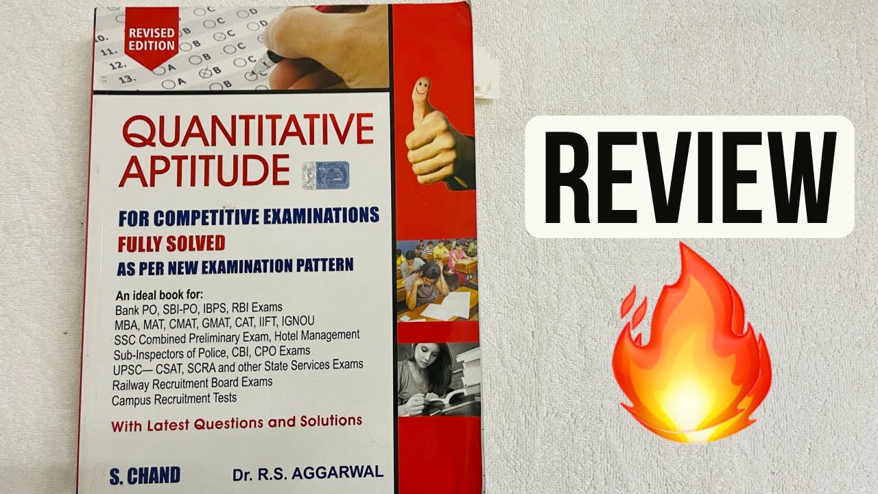 Review R S Aggarwal Best Book For Quantitative Aptitude For review-r-s-aggarwal-best-book-for-quantitative-aptitude-for
