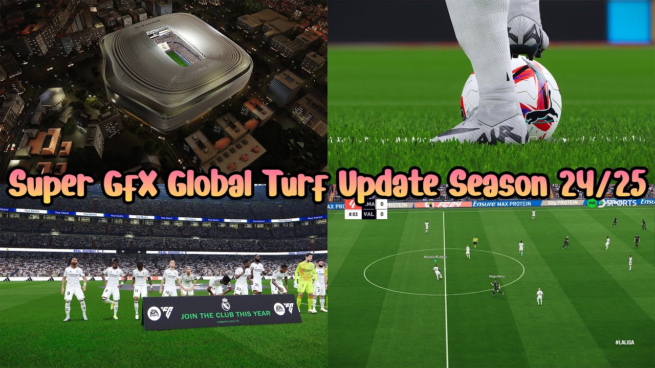 Super GfX Global Turf Update Season 24/25 - PES 2021 & Football Life ...
