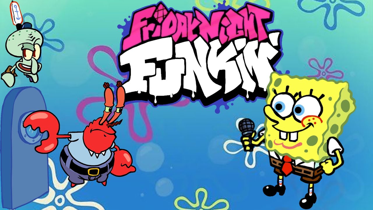Friday Night Funkin' VS Krusty Karoling | SpongeBob SquarePants, Mr ...