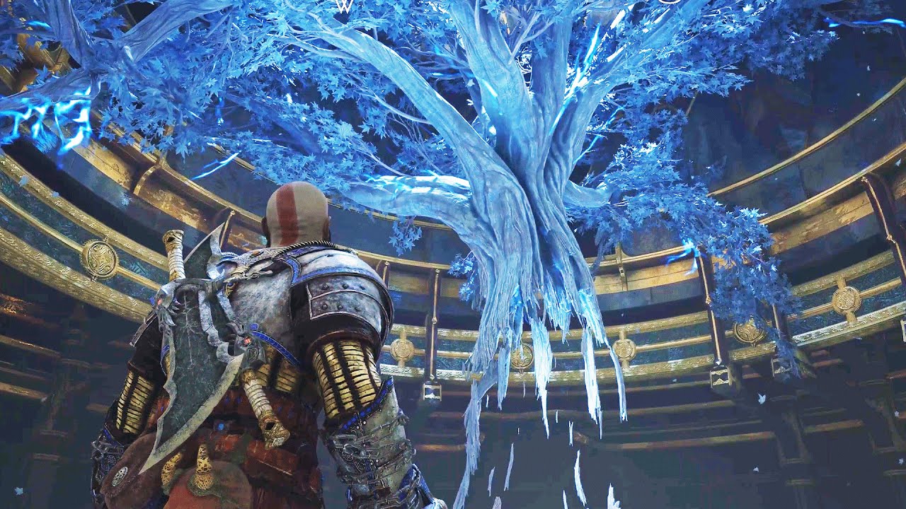 God of War Ragnarok - All Reactions to Revisting the Realm Travel Table ...