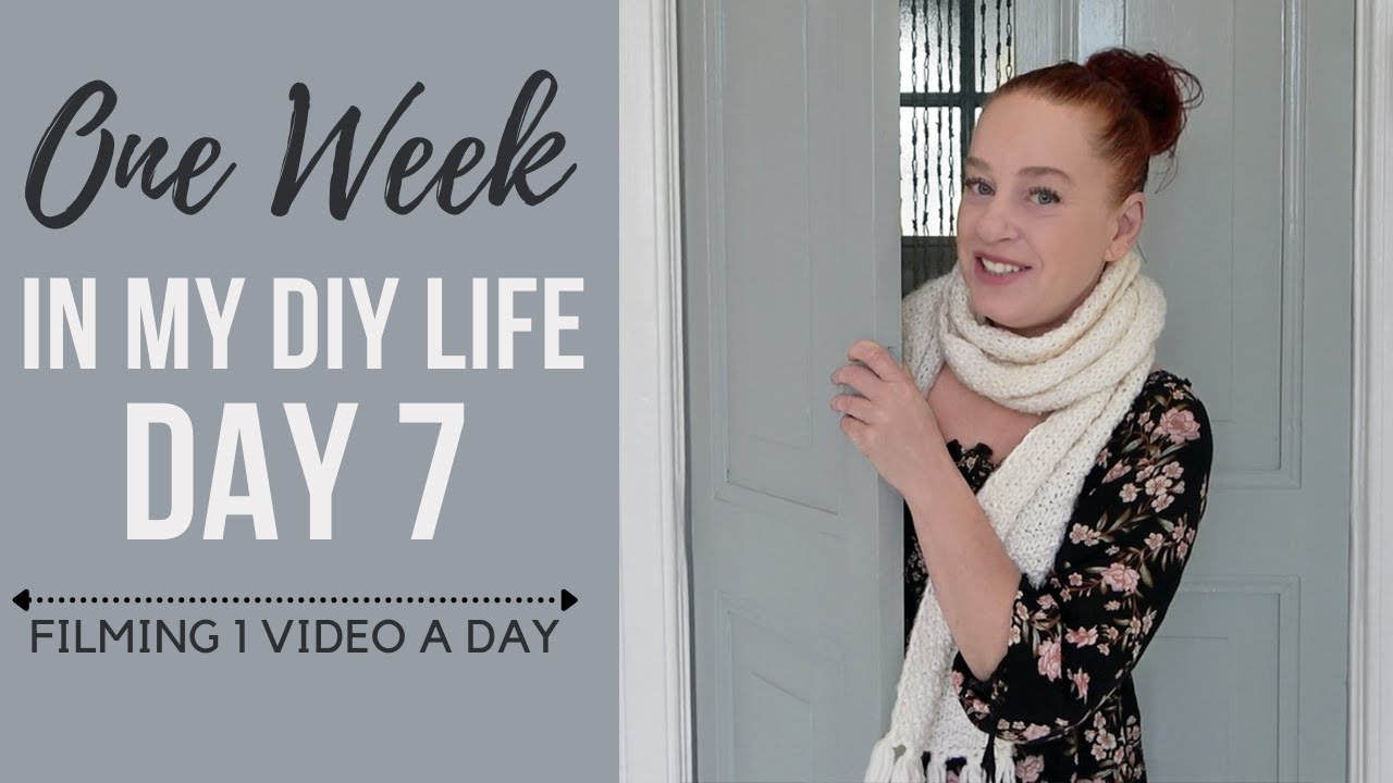 A Week In My DIY Life Day 7 | It's FINISHED!! Living Room Makeover ...