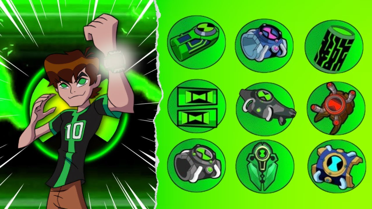 TOP 10 OMNITRIX RANKED FROM BEN 10 MULTIVERSE - YouTube