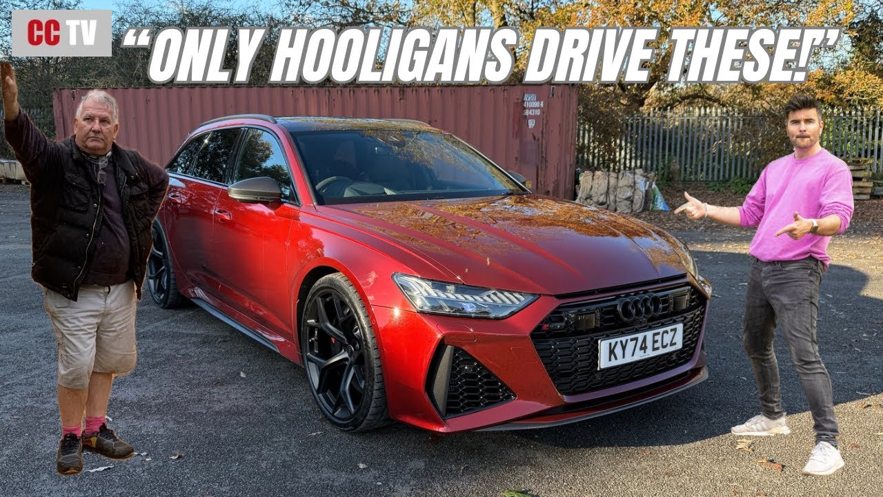 AUDI RS6 PERFORMANCE REVIEW by MY DAD : THINGS GOT OUT OF HAND! - YouTube