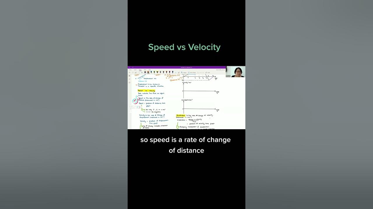 Speed vs Velocity - YouTube