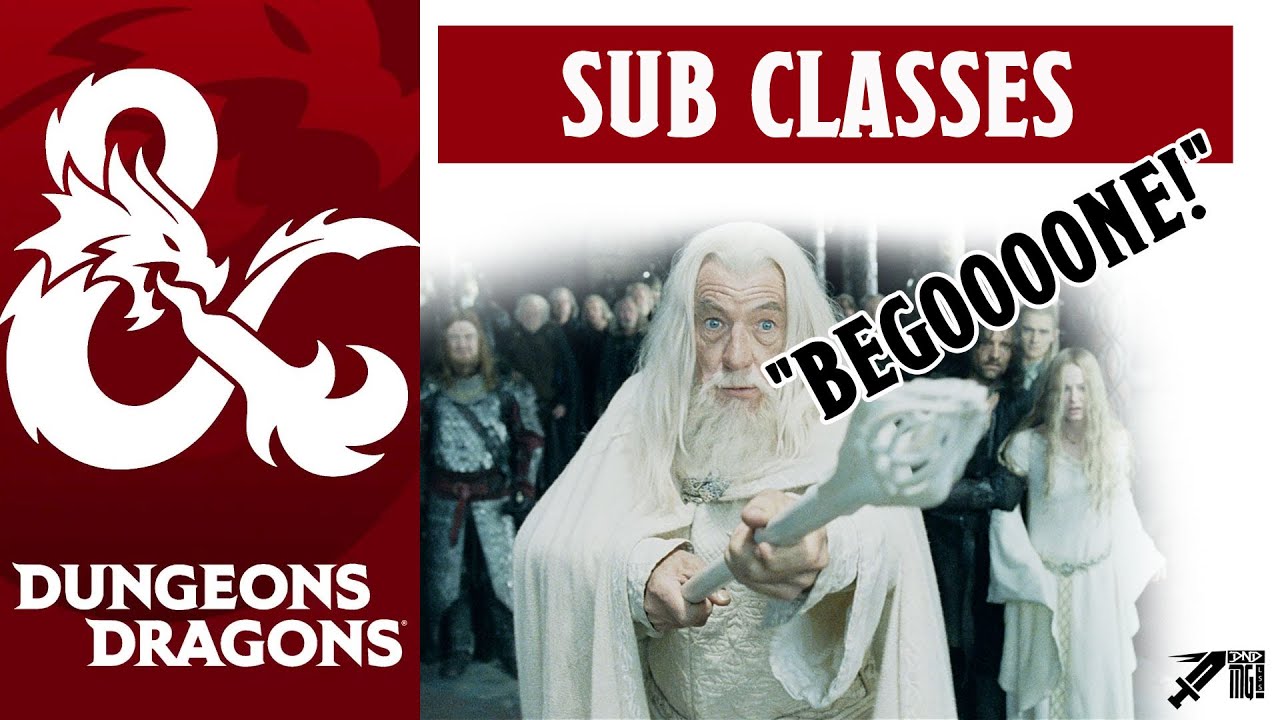 Do we really need Sub Classes in DnD 5E? - YouTube