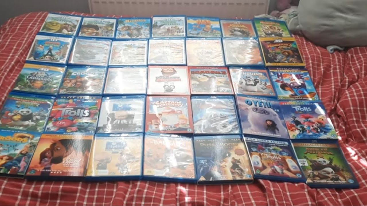 DreamWorks Animation 35-Movie Collection Blu-ray 3D and Blu-ray ...