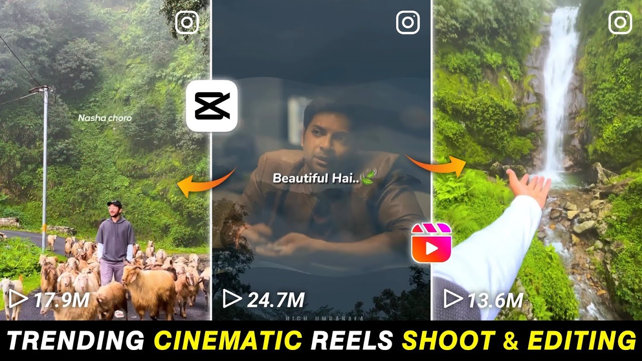 Instagram Trending Cinematic Reels Editing | Cinematic Reels Video ...