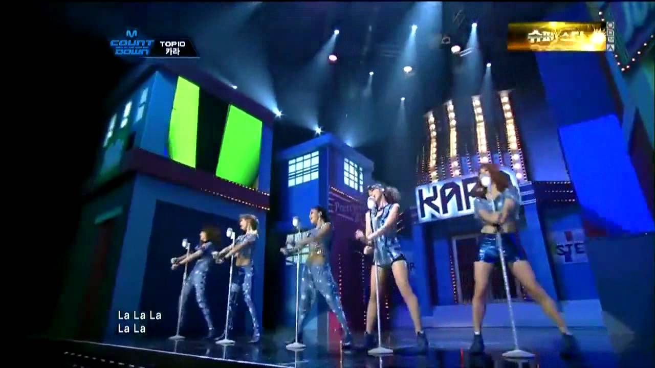 【HD繁中字】110915 KARA - STEP Live @ Comeback Stage - YouTube
