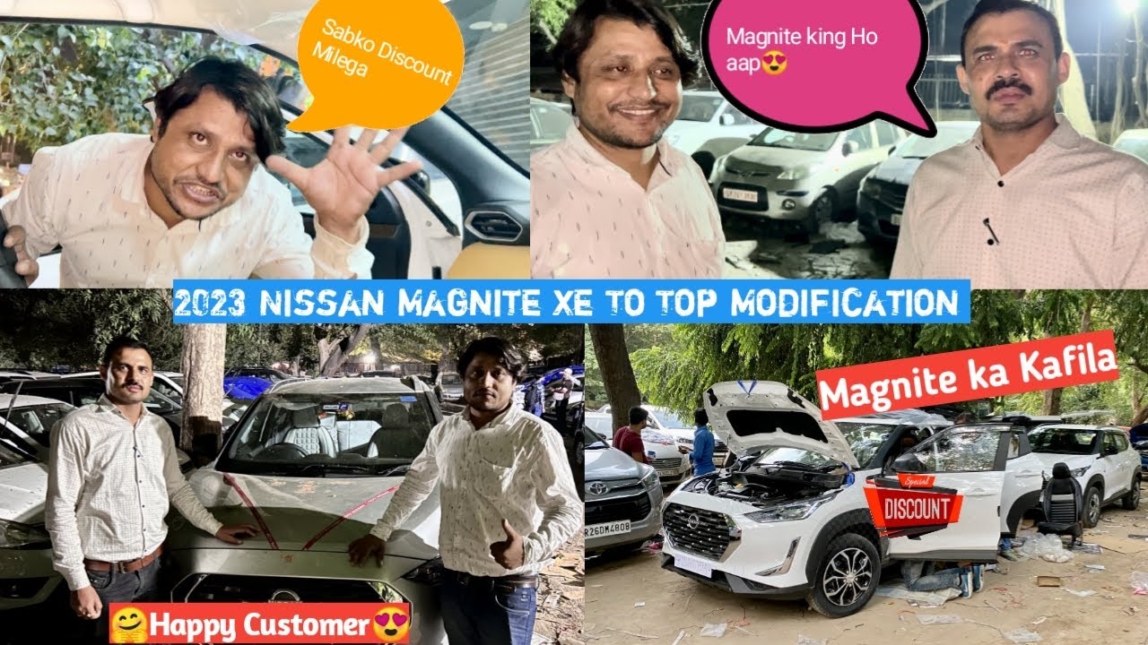 2023 Nissan Magnite Base To Top Conversion Magnite Modified Magnite ...