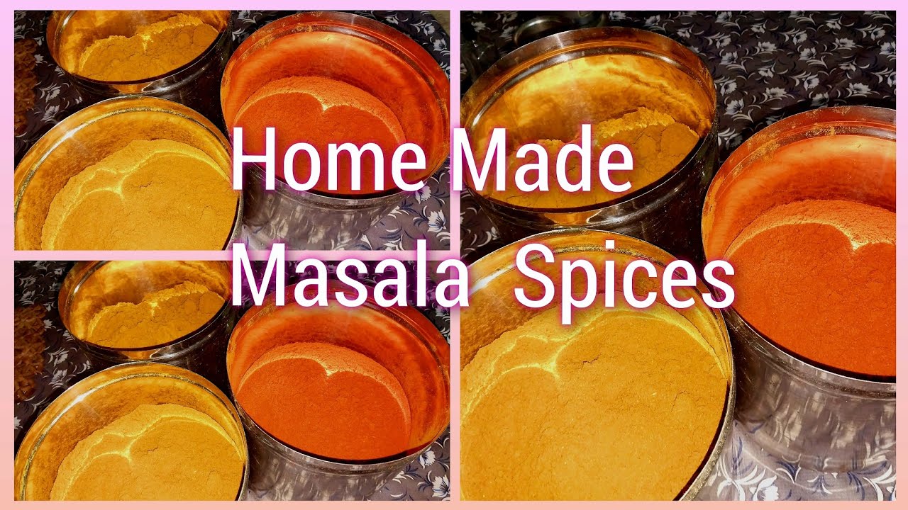Home Made Masala powders ||Masala powders for Fish and Chicken Mutton ...