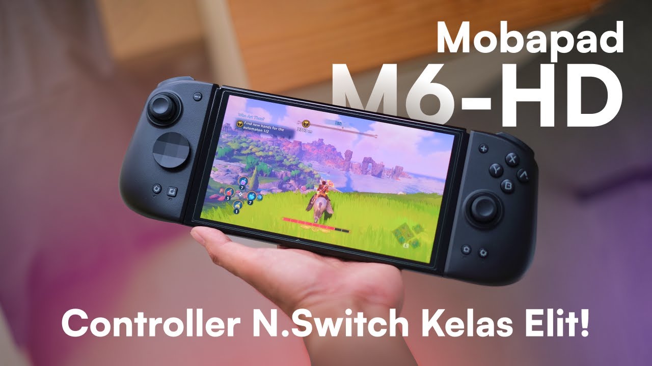 Nintendo Switch Jadi Mewah! - Mobapad M6 HD Review - YouTube