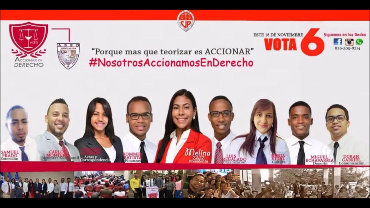 Estudiantes de Derecho UASD - Accionar en Derecho 2015 - YouTube