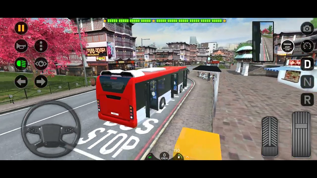 bus simulator gameplay - YouTube