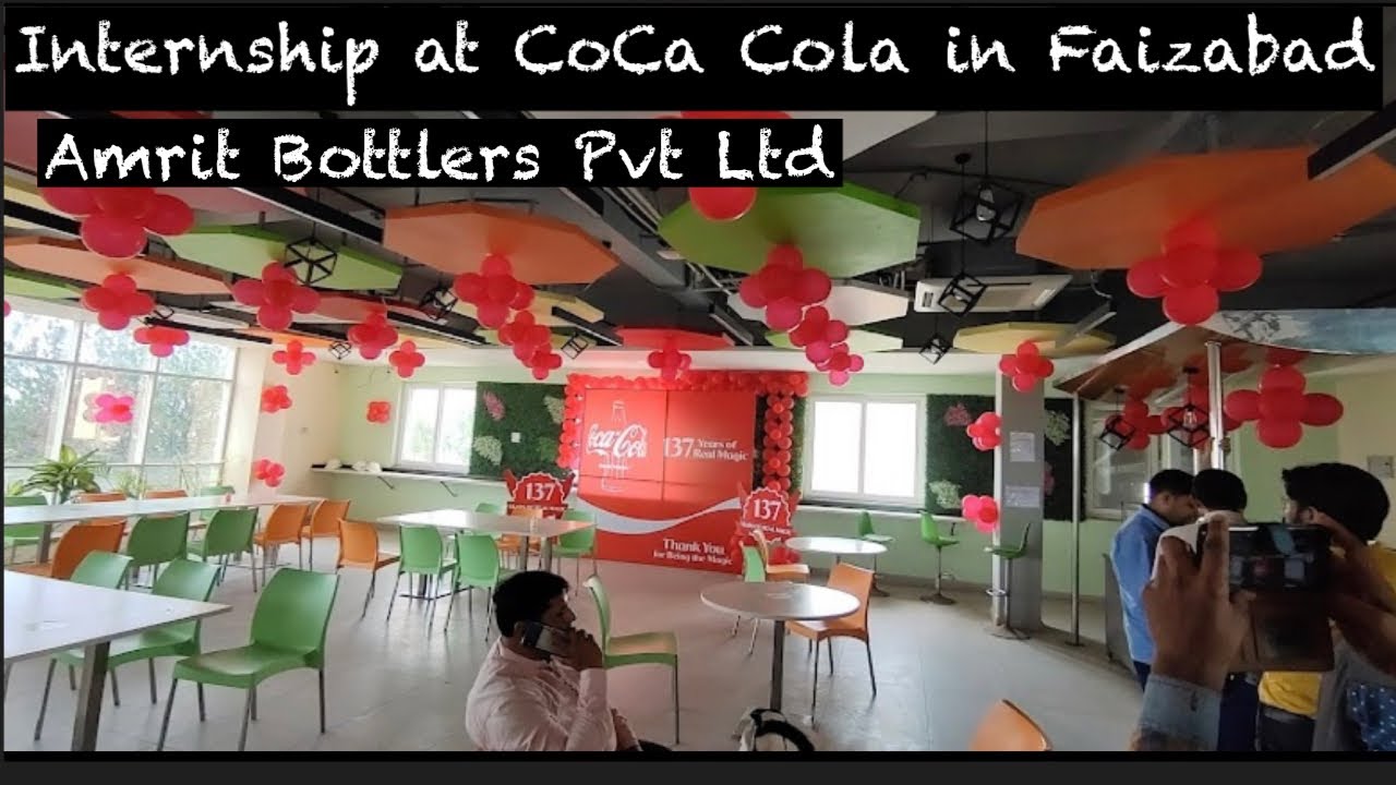 Discover the secrets of the Coca Cola Internship in Faizabad || Amrit ...