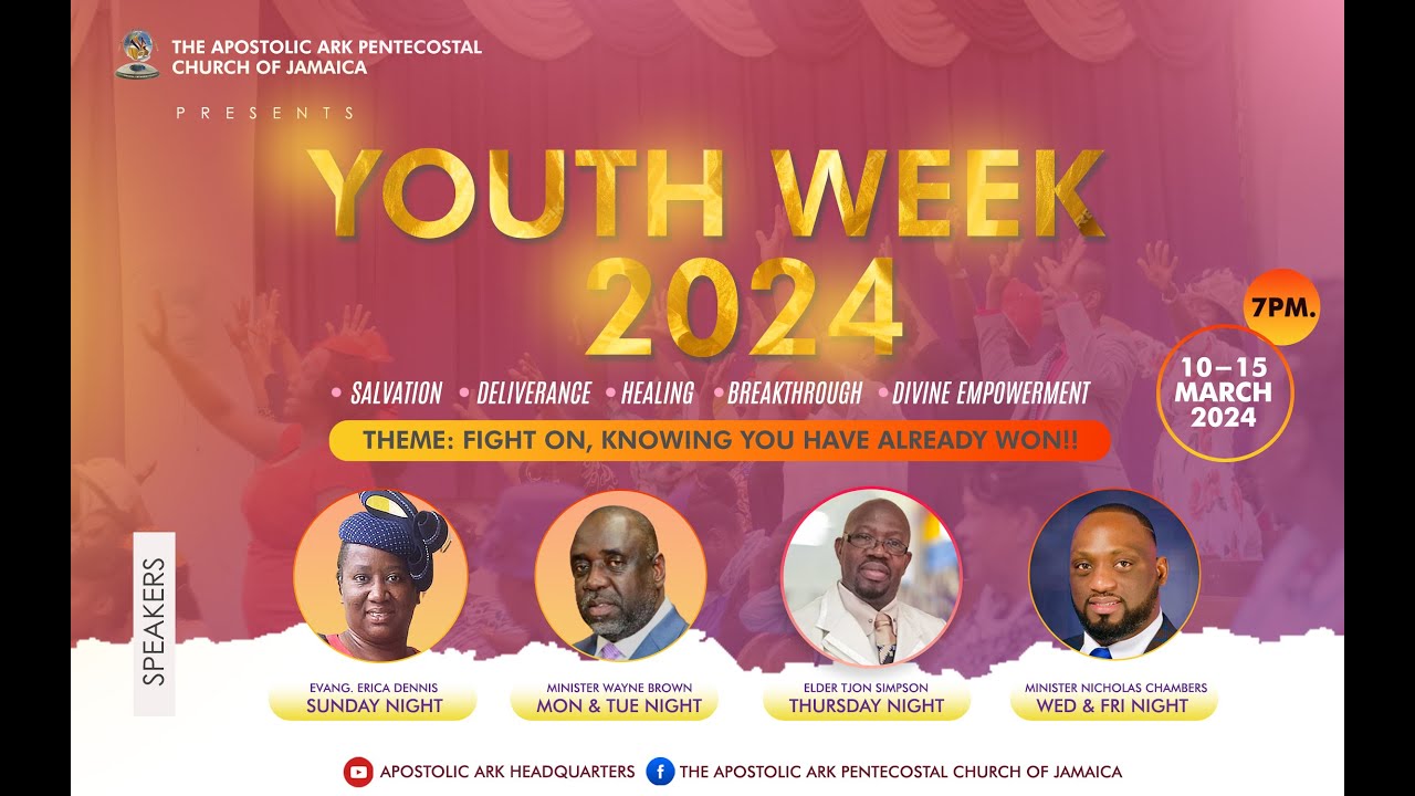 "Youth Week 2024" - Monday March 11, 2024 - YouTube
