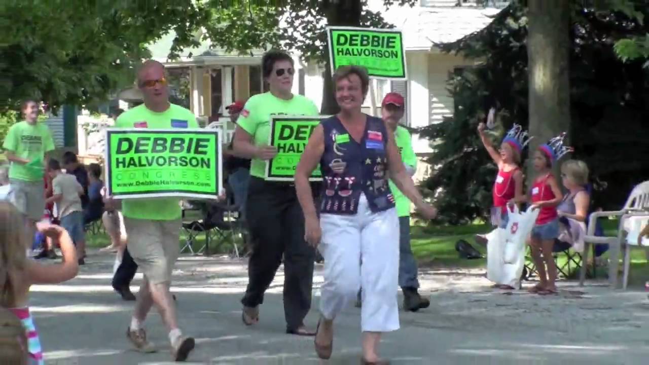 US Congresswoman Debbie Halvorson at Beecher Independence Day Parade ...