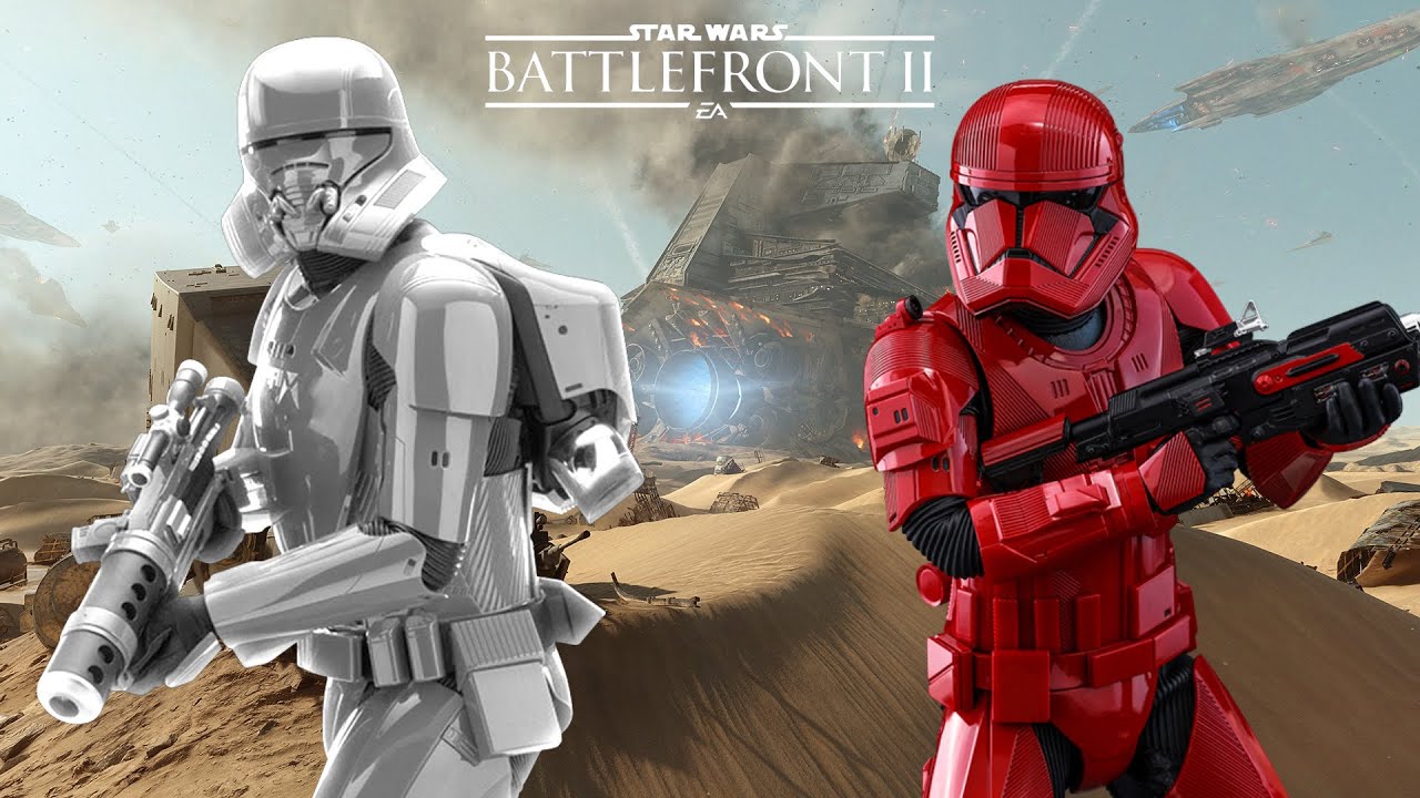 RAW: New First Order Units On Jakku!! (EA Star Wars Battlefront 2 ...