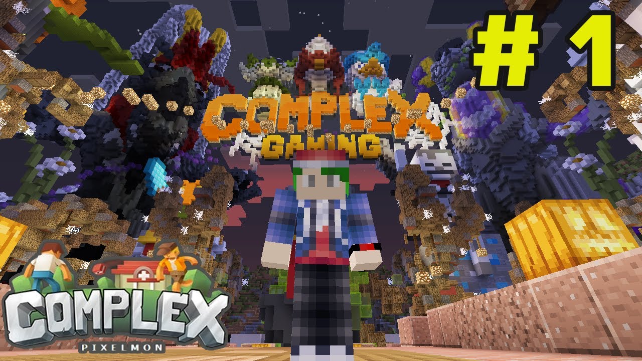 Minecraft Pixelmon Complex Red Ep1 - โปเกม่อนออนไลน์เชิร์ฟฝรั่งวันแรกก็ ...