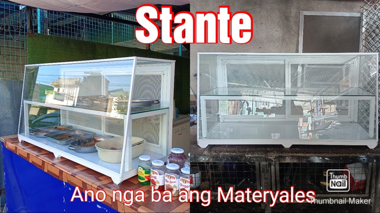 Stante Glass Rack Display materials - YouTube