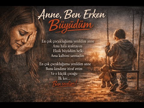 Anne, Ben Erken Büyüdüm | Damar Arabesk | Çocukluğa Ağıt | Derin Duygusal Şarkı...şiir tadında..