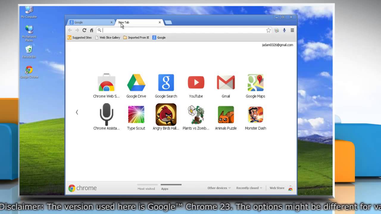 How to uninstall apps in Google™ Chrome - YouTube