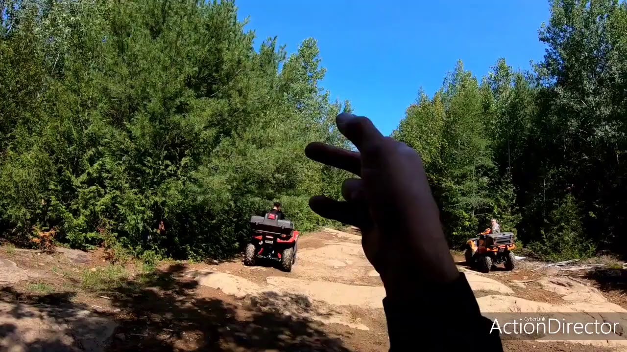 KATVA & HATVA Trail ride from 5 Points to Toryhill #Yamaha Grizzly ...