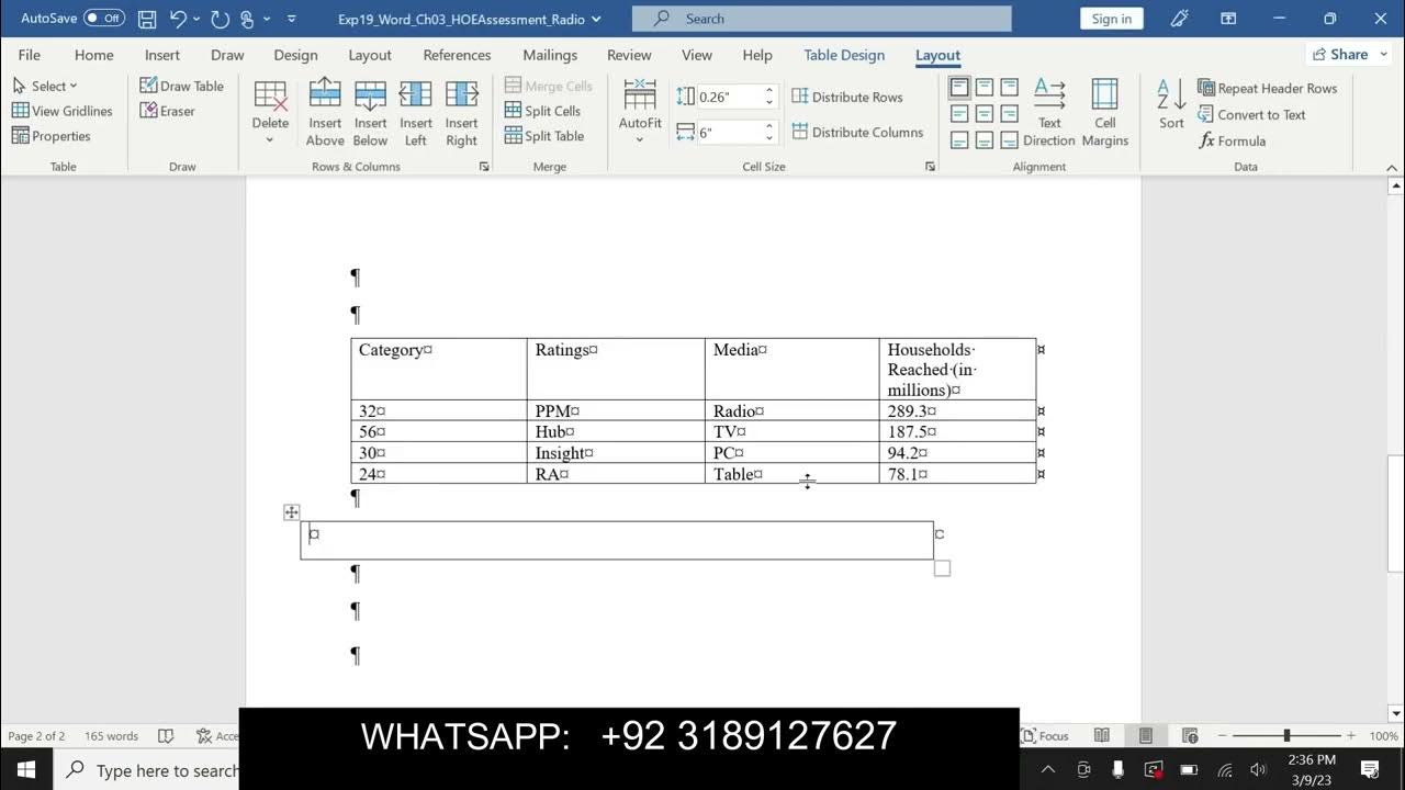 Exp19_Word_Ch03_HOEAssessment_Radio | Word Chapter 3 Hands-On Exercise Assessment – Radio - YouTube