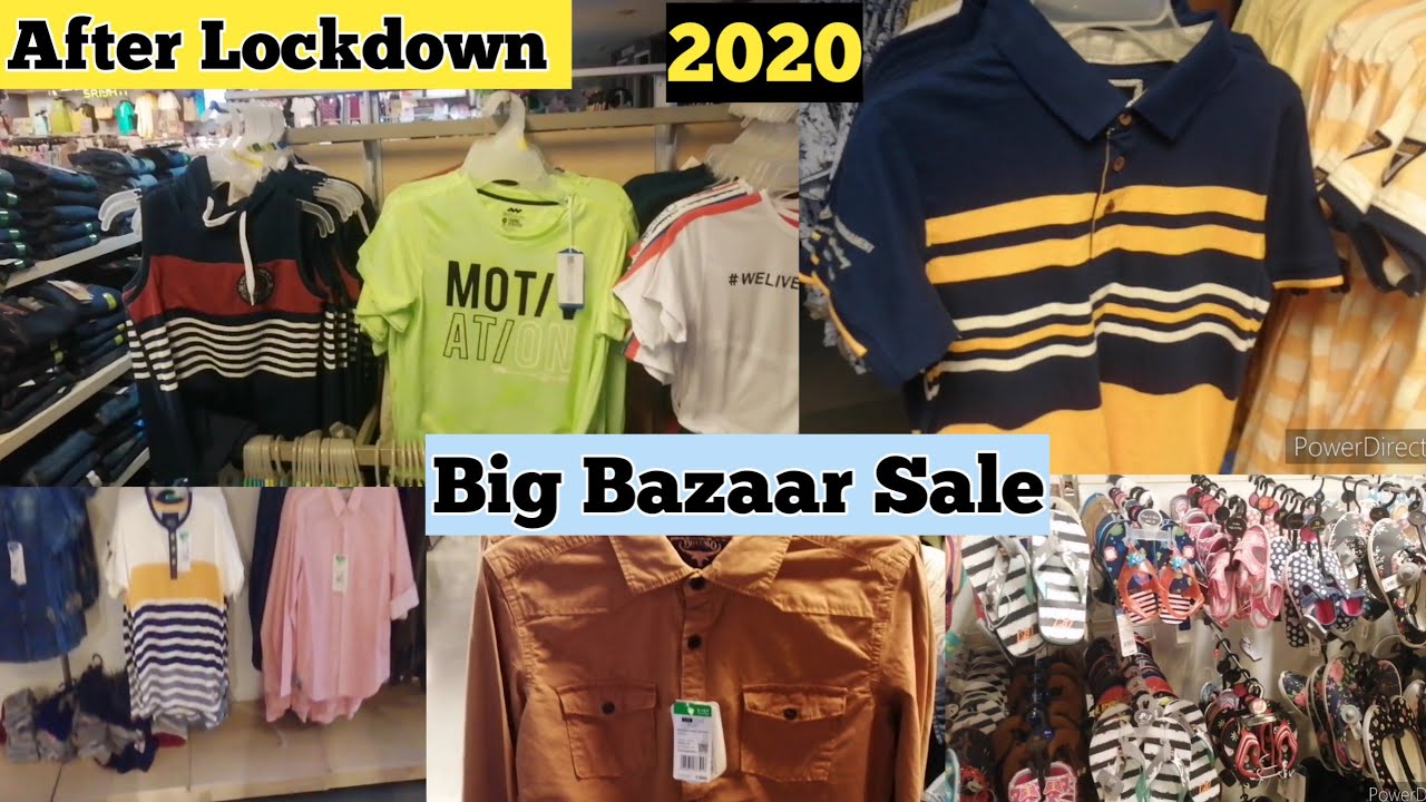 BIG BAZAAR AFTER LOCKDOWN SALE || Boys New Collection | Big Bazaar Sale ...