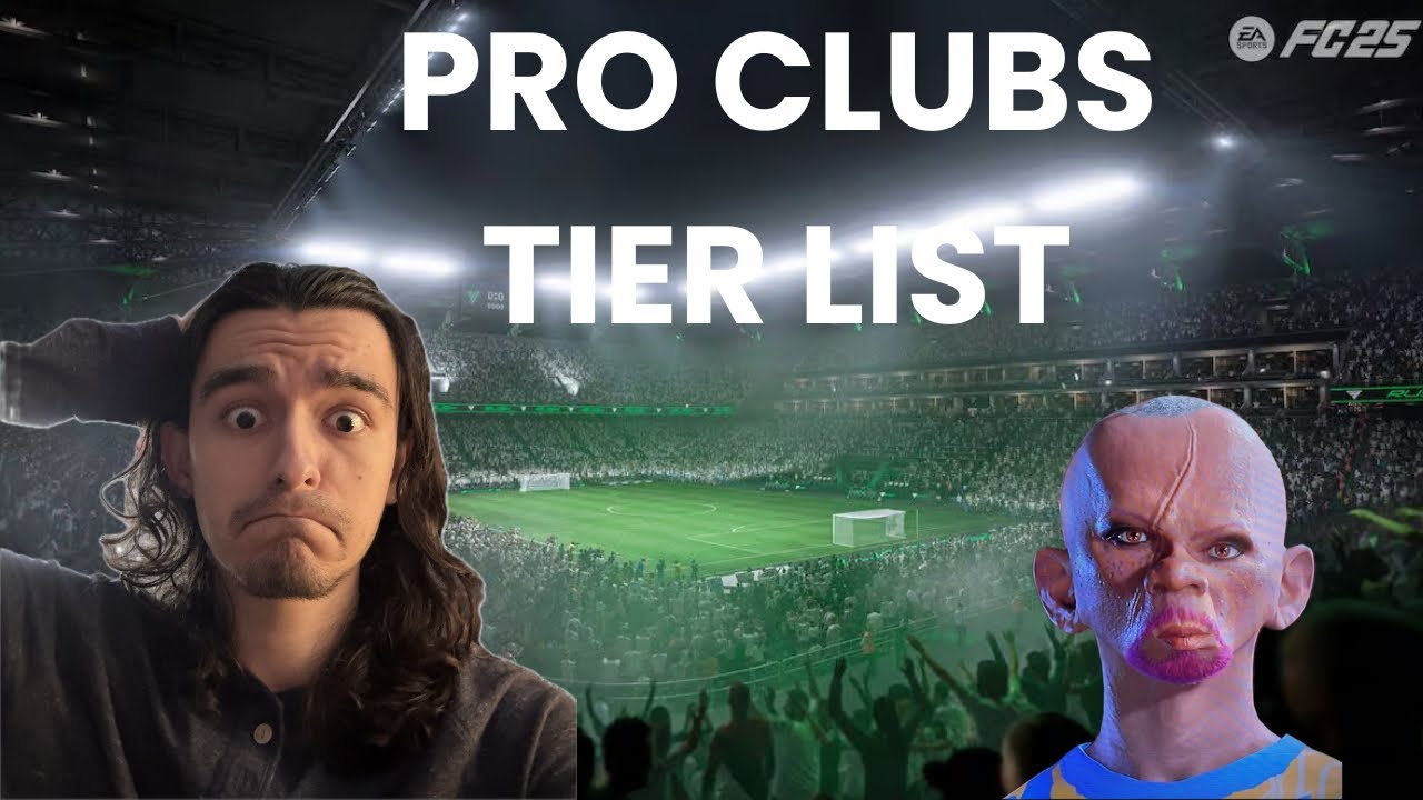 BRUTALLY Ranking My Pro Clubs Players With A Tier List!!! - YouTube