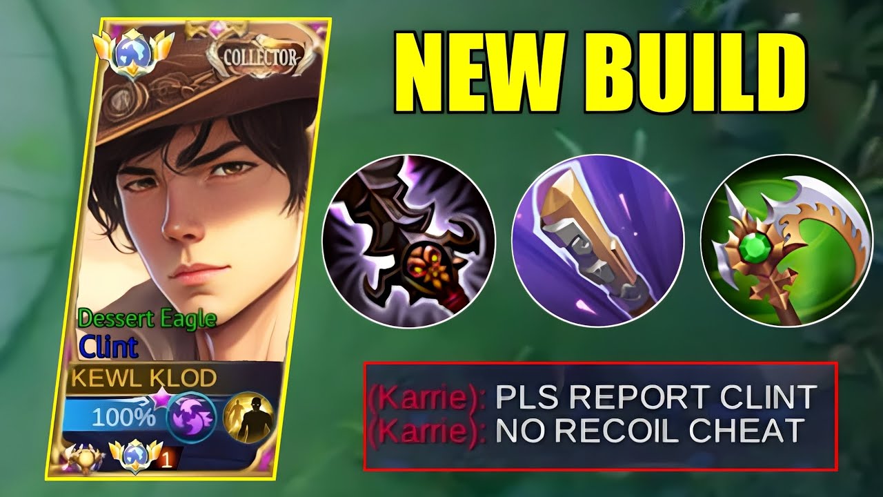 CLINT NO RECOIL BUILD | MUST TRY BUILD FOR CLINT - YouTube