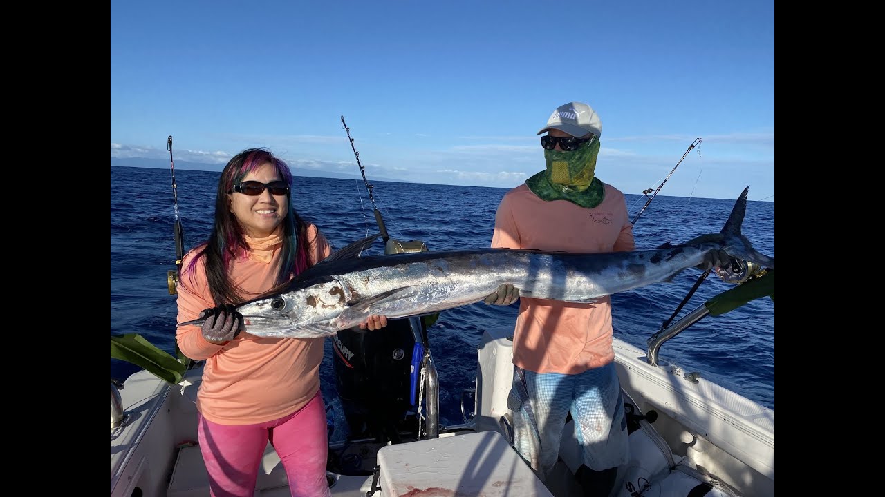 Jumping Jelly Bean - Hebi 2/8/21 - Hawaii Fishing 2021 - YouTube