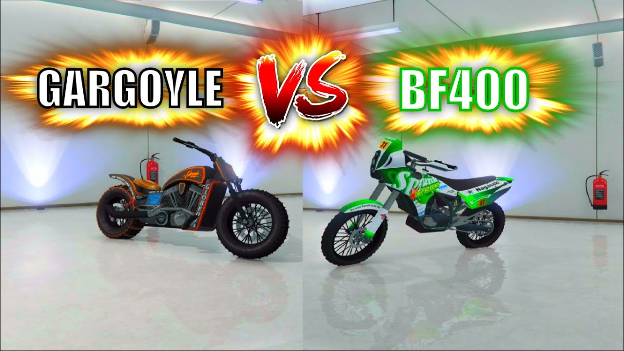 GTA V - NAGASAKI BF400 VS WESTERN GARGOYLE (Speed Comparison) - YouTube