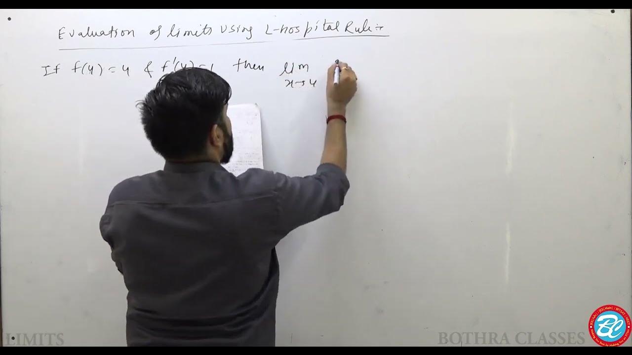 LIMITS- LECTURE- 9-- Class XII- MATHS- JEE MAINS & ADVANCE - YouTube