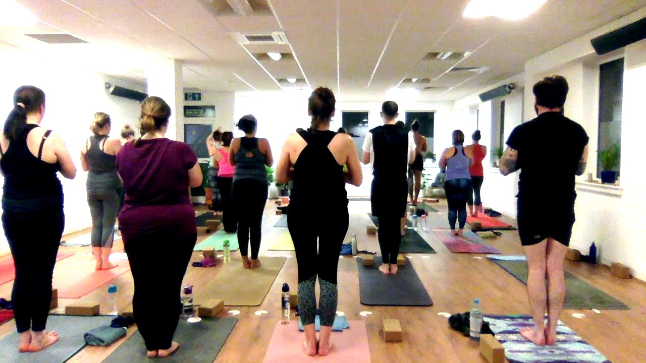 Low Intensity Hot Yoga Class - YouTube