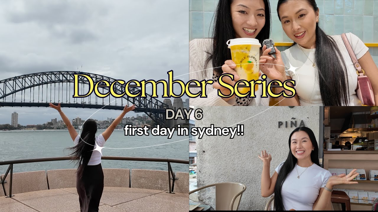 DECEMBER SERIES - EP 6 | first day in sydney!! 🇦🇺 - YouTube