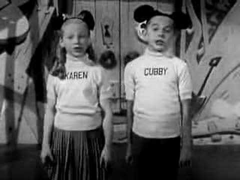 Mickey Mouse Club: "Mousecartoon" with Karen & Cubby - YouTube