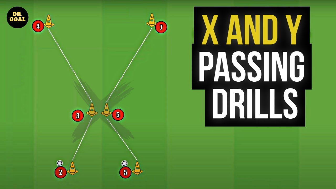 X and Y Passing Pattern Drills - YouTube