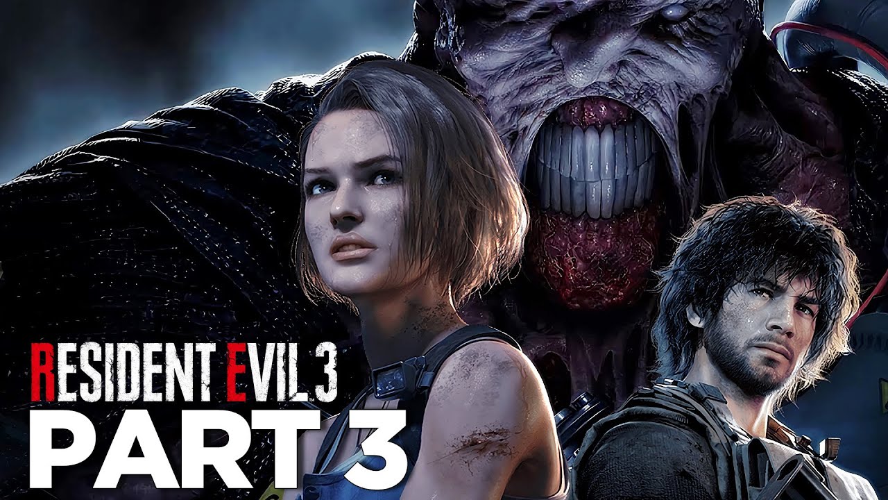 RESIDENT EVIL 3 REMAKE PS5 Gameplay Walkthrough Part 3 - FULL GAME (RE3 ...
