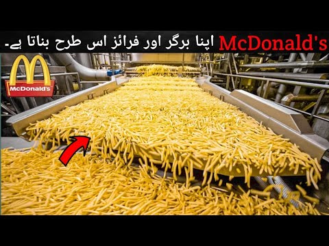 McDonald's Factory Food Manufacturing Process - YouTube