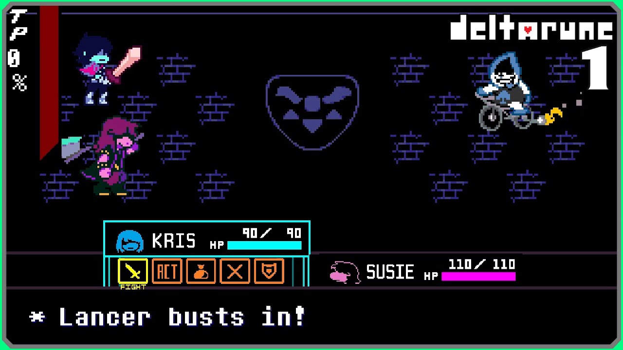 Deltarune - Part 1: He's The Bad Guy - YouTube