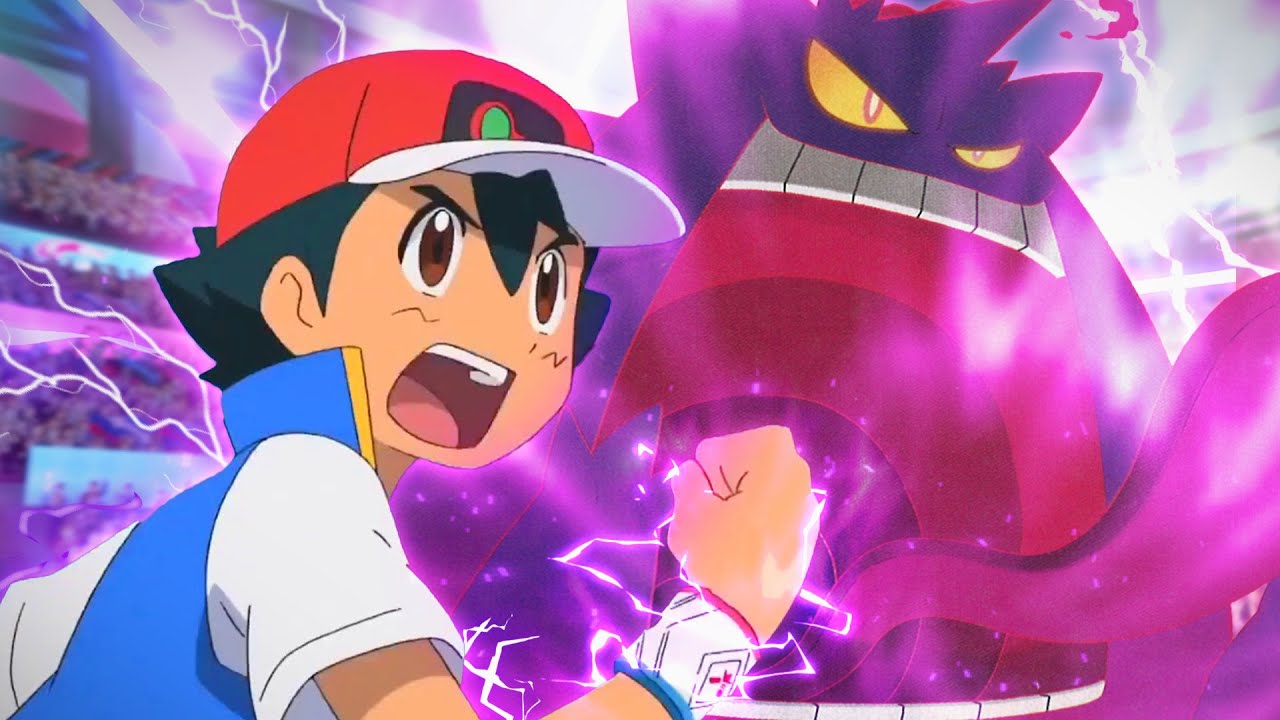 ¡GENGAR GIGAMAX de ASH en POKÉMON VIAJES! 😱 - YouTube